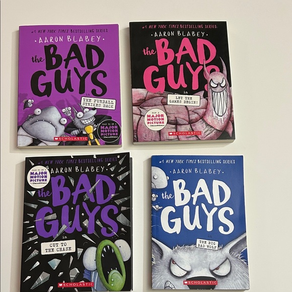 Scholastic | Toys | The Bad Guys Book Set By Aaron Blabey | Poshmark